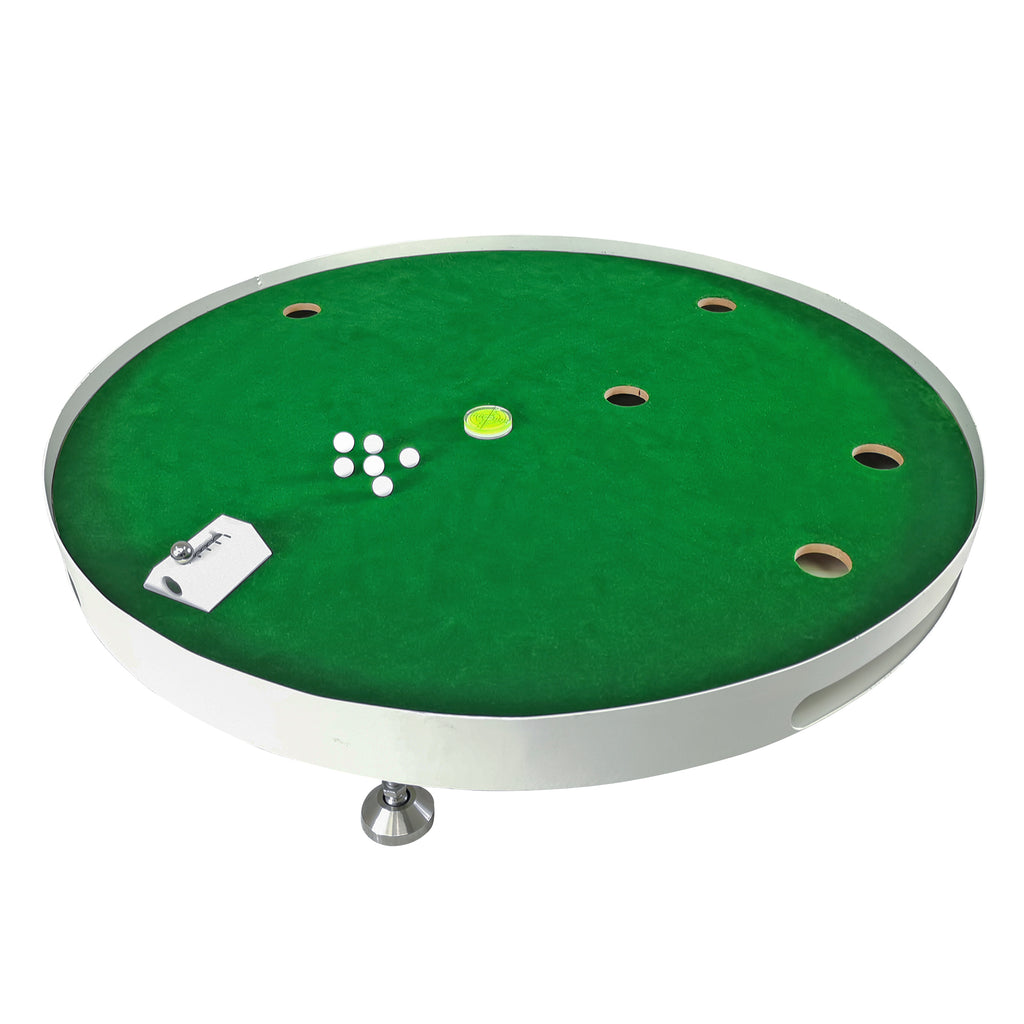 Tabletop Golf Putting Game Ajustable Height Platform Balls Level Launc ...