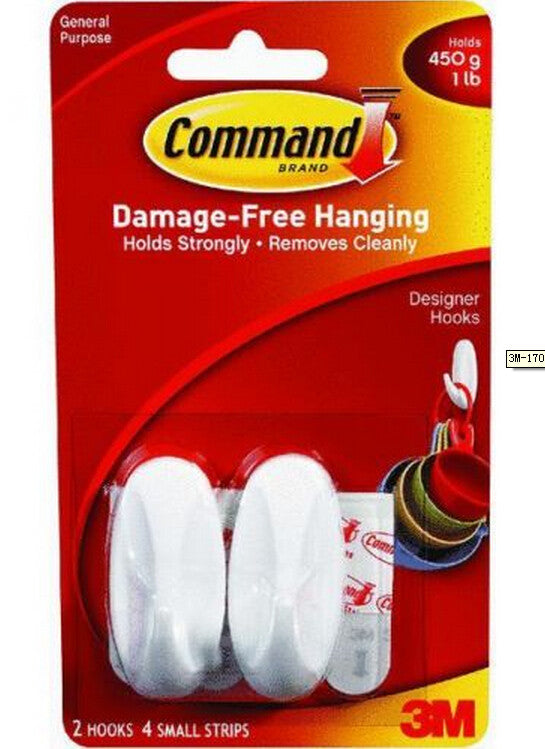 3M_WHITE_COMMAND_DESIGNER_HOOK_17117 – FixtureDisplays