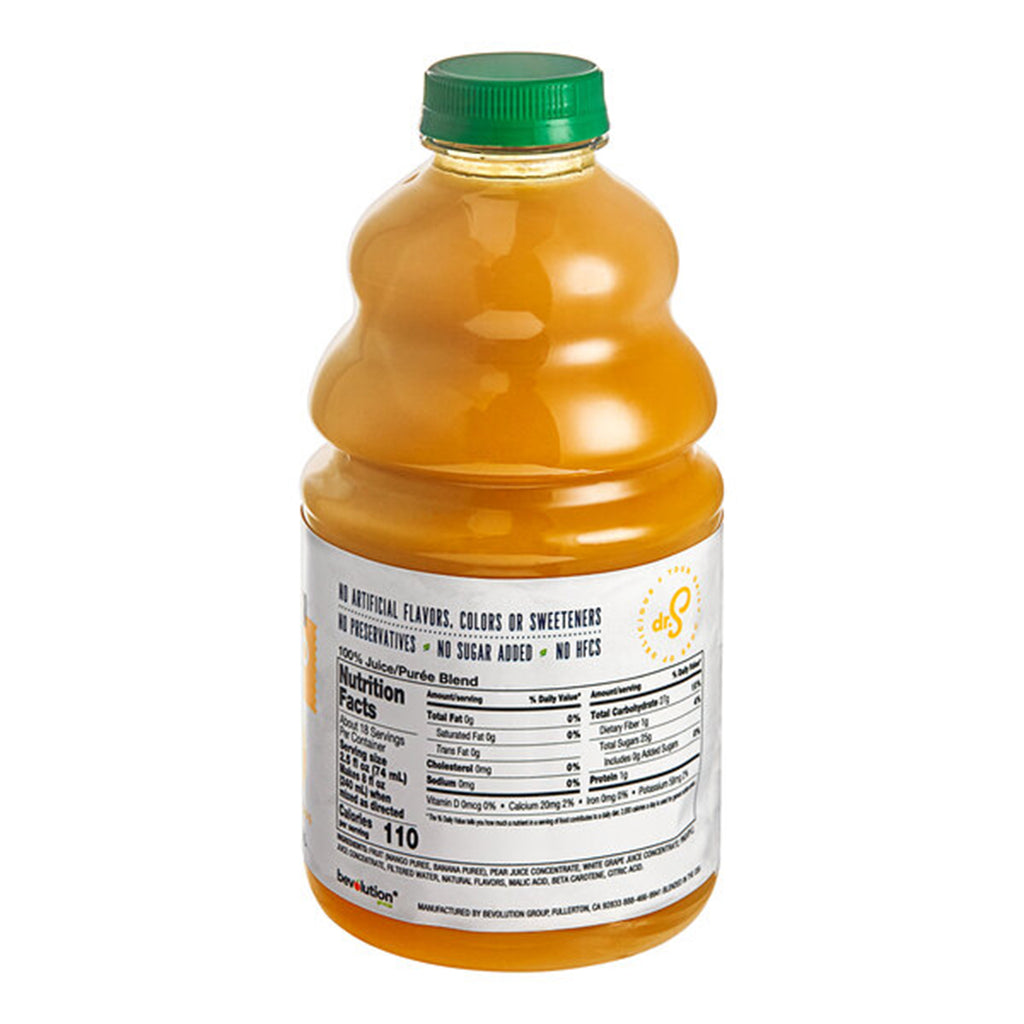Dr. Smoothie 100% Crushed Mango Fruit Smoothie Mix 46 fl. oz. 103DR100 ...