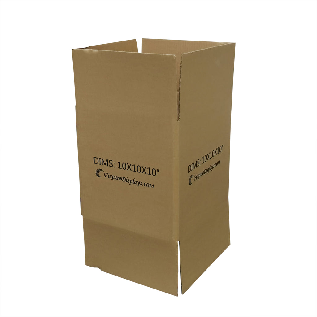 20PK 10X10X10" Shipping Box Cardboard Singlewall BF150 Mail Packaging ...