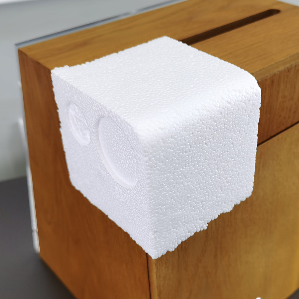 Polystyrene Corner Protector for Packaging Shipping Boxes 3X3X3" 15581 ...