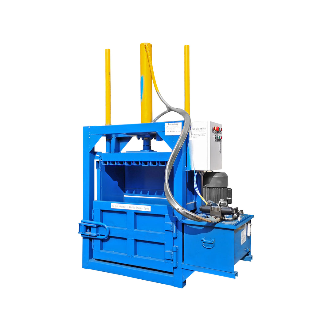 10 Metric Ton Corrugated Box Baler Bale Size 31X16X16" Machine Size 59 ...