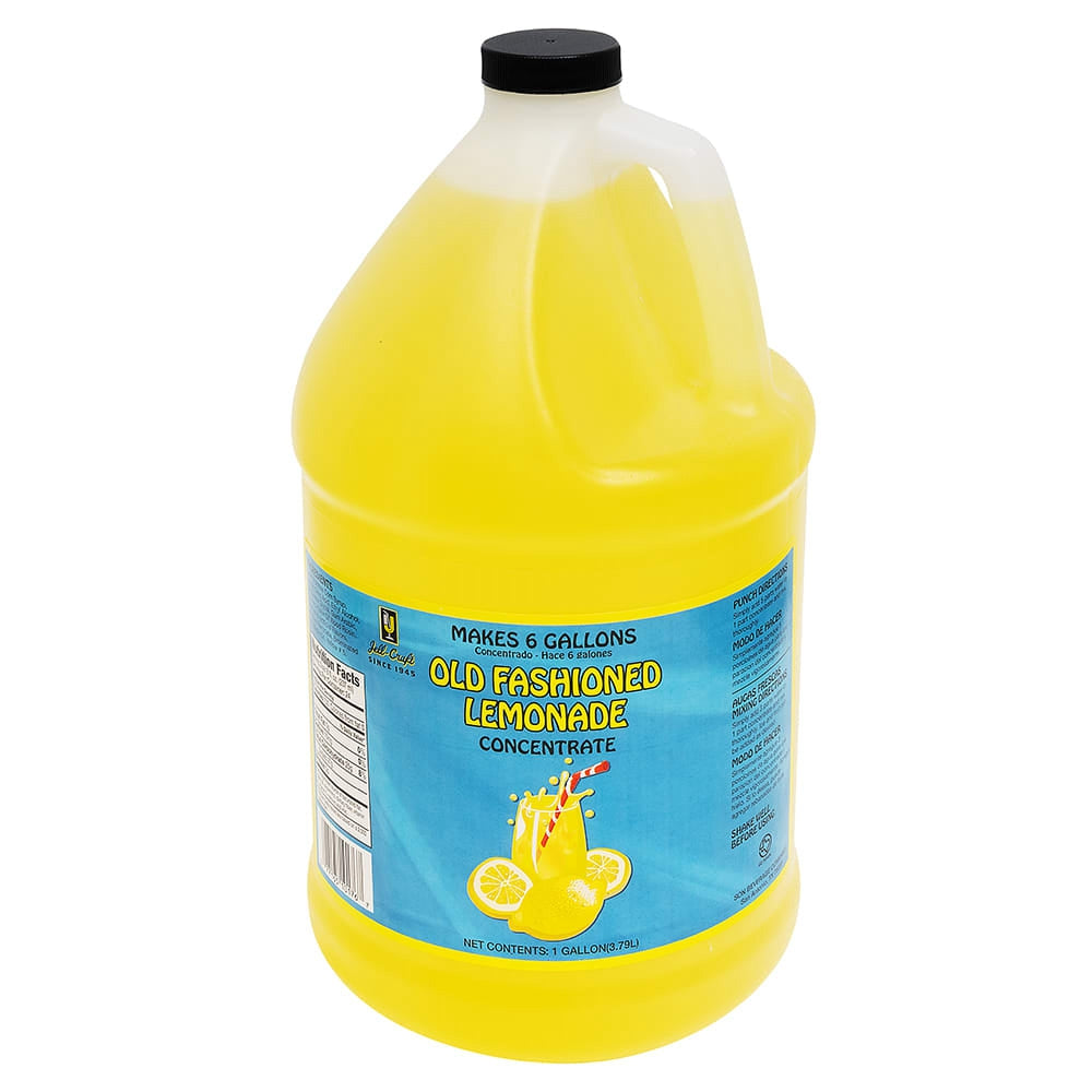 Snow Cone Syrup Shaved Ice - Eight Flavors, 1 Gallon Jug 15680-Lemonad ...