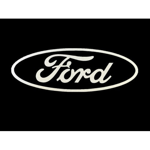 FixtureDisplays® "Ford" Car Logo STICKER/ Self Adhesive Label for Fron