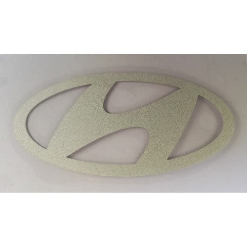 FixtureDisplays® "Hyundai" Car Logo STICKER/ Self Adhesive Label for F