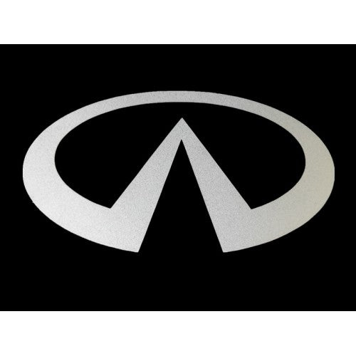 FixtureDisplays® "Infiniti" Car Logo STICKER/ Self Adhesive Label for