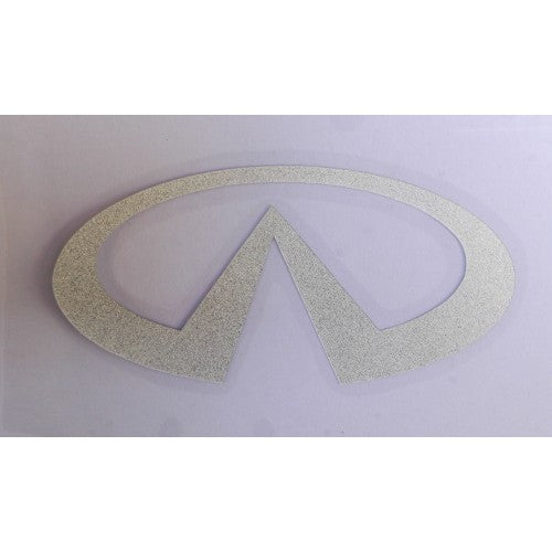 FixtureDisplays® "Infiniti" Car Logo STICKER/ Self Adhesive Label for