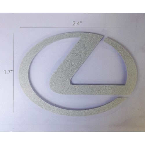 FixtureDisplays® "Lexus" Car Logo STICKER/ Self Adhesive Label for Fro