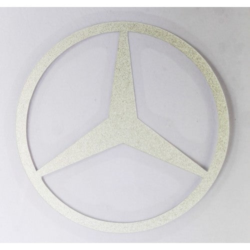 FixtureDisplays® "Mercedes Benz" Car Logo STICKER/ Self Adhesive Label