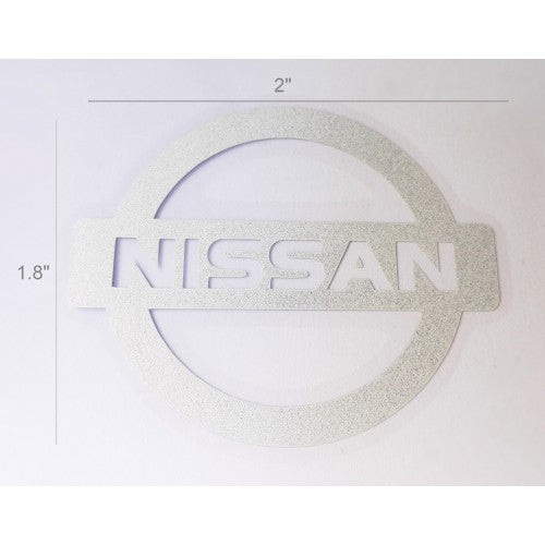 FixtureDisplays® "Nissan" Car Logo STICKER/ Self Adhesive Label for Fr