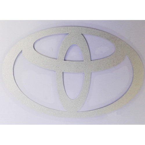 FixtureDisplays® "Toyota" Car Logo STICKER/ Self Adhesive Label for Fr