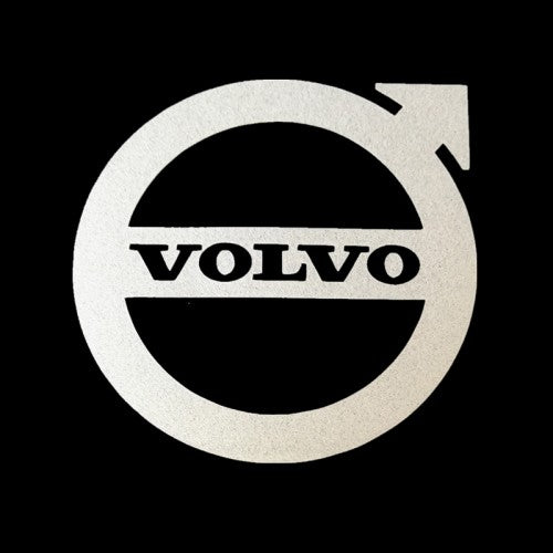 FixtureDisplays® "Volvo" Car Logo STICKER/ Self Adhesive Label for Fro