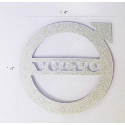 FixtureDisplays® "Volvo" Car Logo STICKER/ Self Adhesive Label for Fro