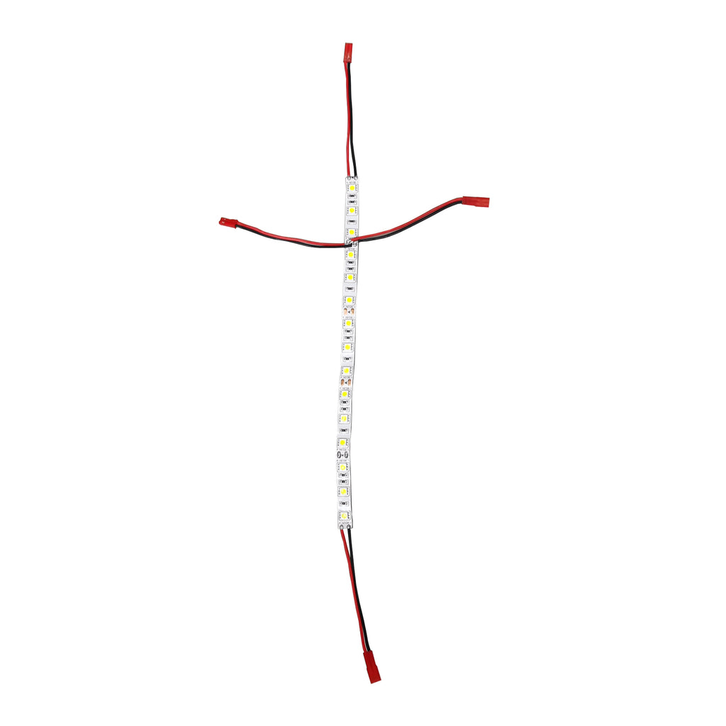 10" Long Led Strip Light With Connectors Cool White 6K 12V 15 5050 Cut ...