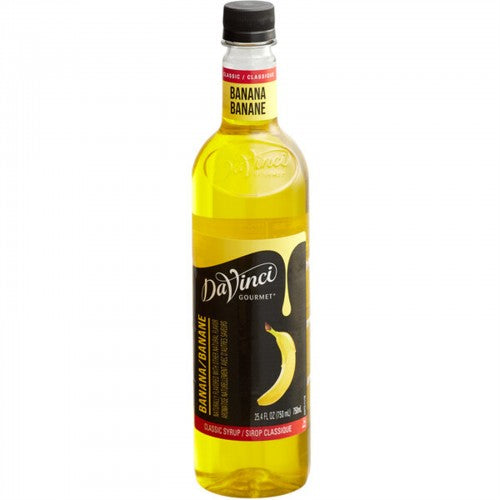 DaVinci Gourmet Classic Banana Flavoring / Fruit Syrup 750 mL WS-711SY ...