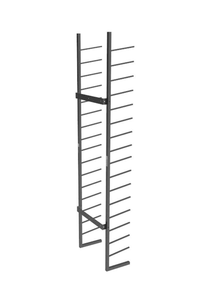 Metal blueprint display 21X10X84“ 16 level design scroll storage organ ...