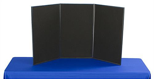 54"w_Tabletop_Velcro_Display_Board,_Double_Sided_-_Black_&_Gray_119022 ...