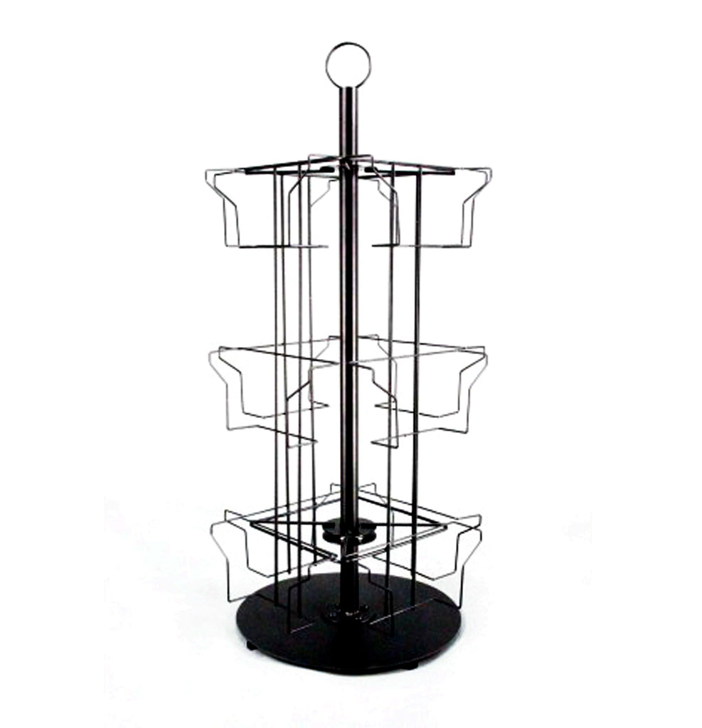 7x5 Horizontal Greeting Card Rack Countertop Birthday Card Spinner Car ...
