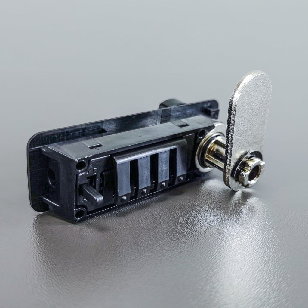 4 Digit Combination Lock, Flush Mount Metal Door Cabinet Cam Lock 1561 ...