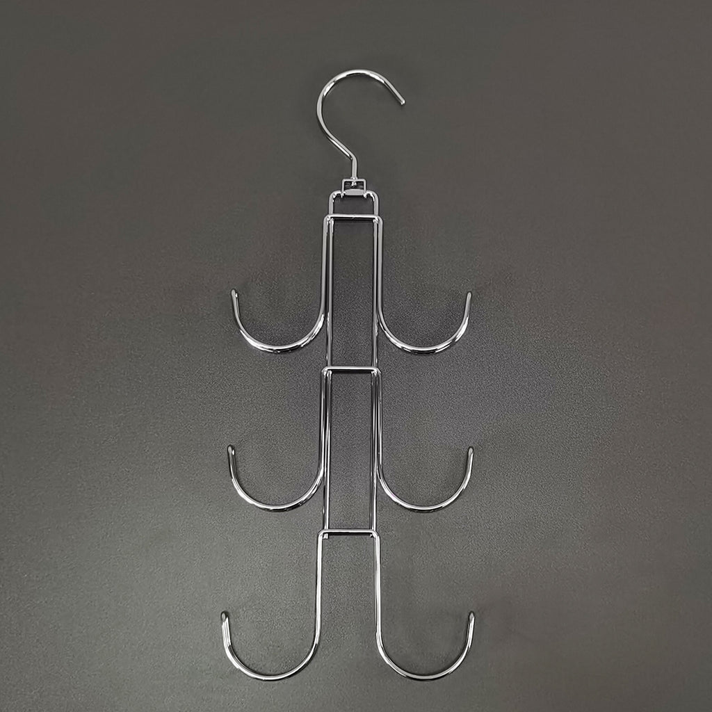 Doulbe Side Hanging U Hooks, 2PK Dual Wire Heavy Duty Silver Hanging H ...