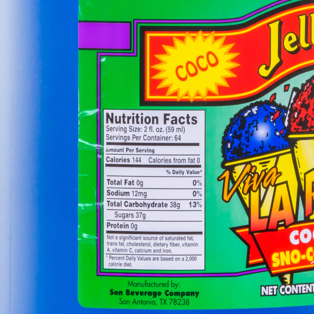 Snow Cone Syrup Shaved Ice - Coconut Flavor,coffee, icee slushie, flav ...