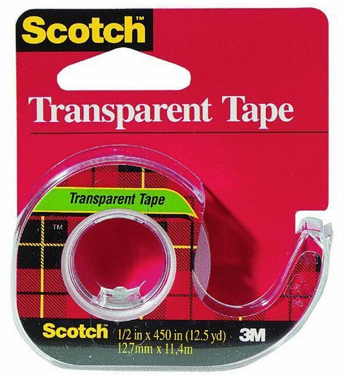 3M_144_1/2_X_450_SCOTCH_TRANSPARENT_TAPE_17115 – FixtureDisplays