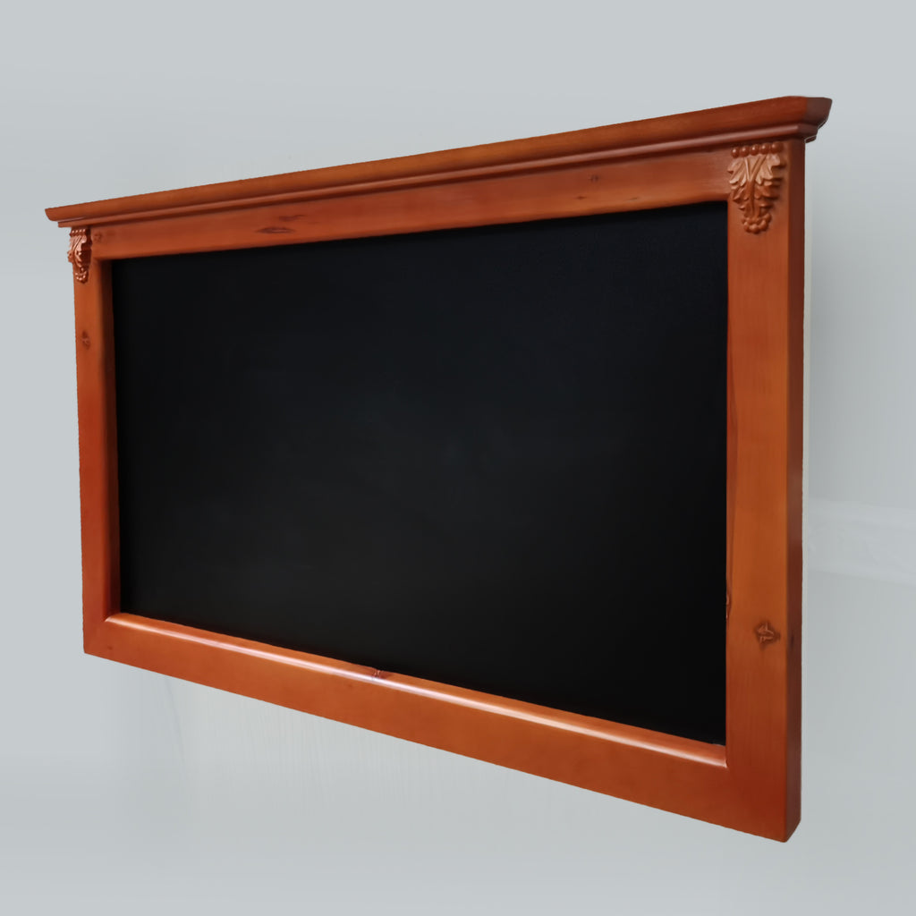 40X23 Horizontal Wood Deluxe Menu Board Black Board Wall Mountedm Prom ...